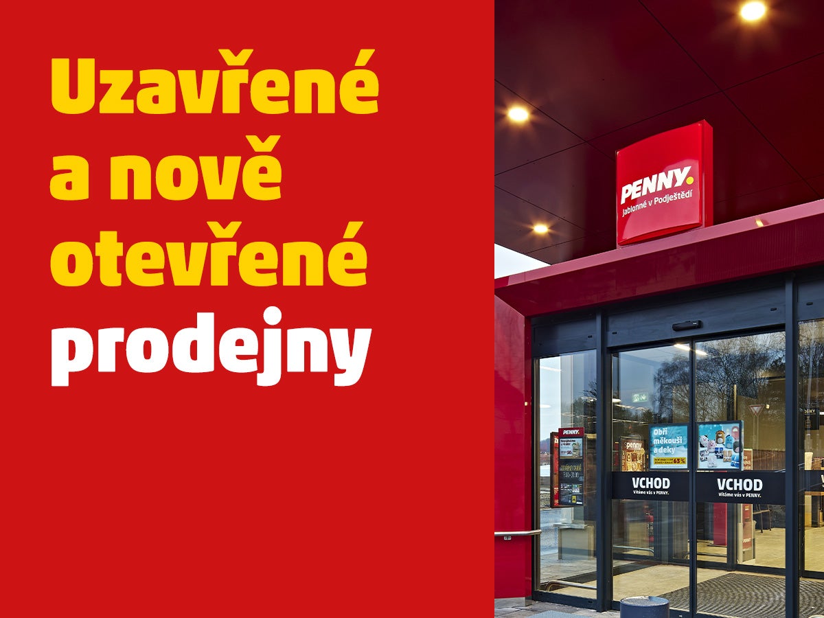 Prodejny - aktuality